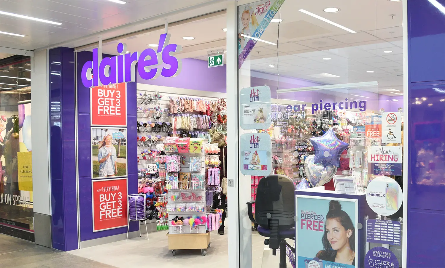 Claire's - Regent Arcade